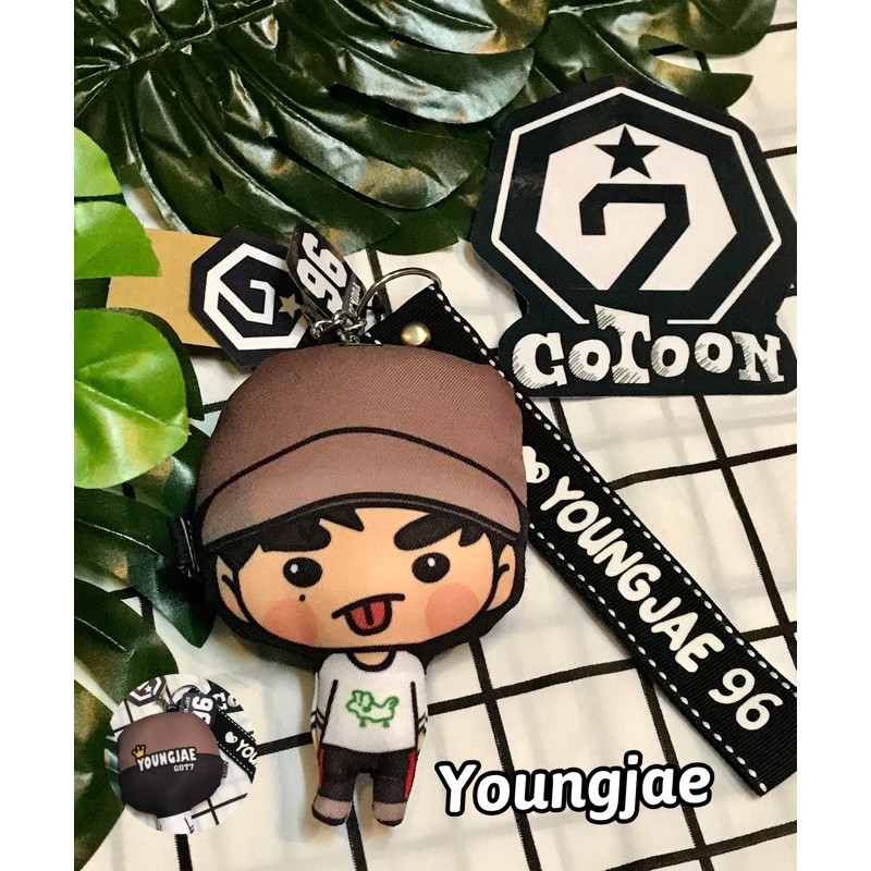 พวงกุญแจตุ๊กตา got7 gotoon + nametag | Shopee Thailand
