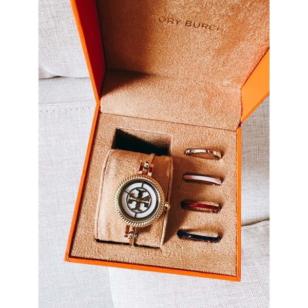 นาฬิกา TORY BURCH REVA BANGLE WATCH GIFT SET ของแท้ | Shopee Thailand