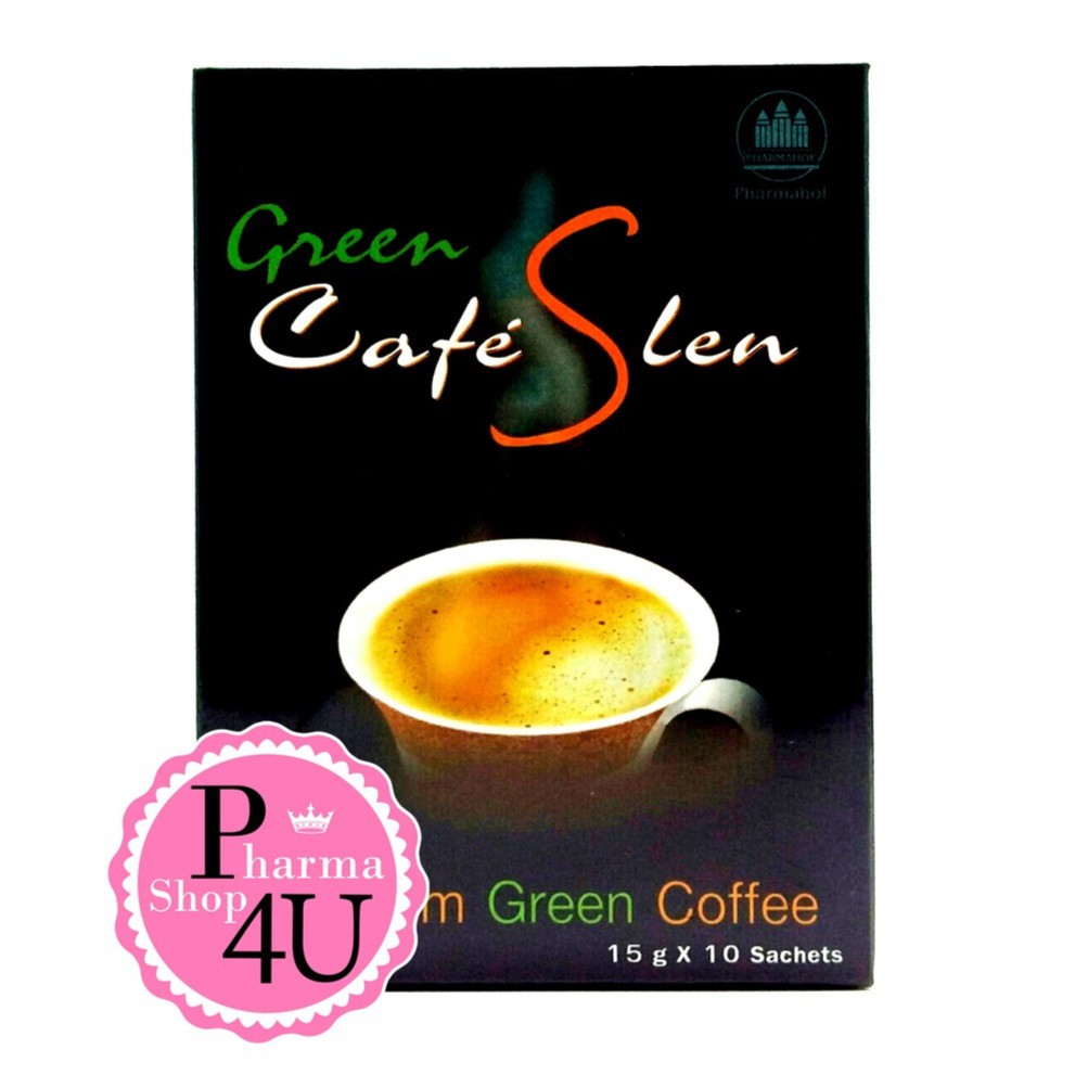 HOF Green Cafe Slen Premium Green Coffee 15gx10 ซอง [6382] | Shopee ...