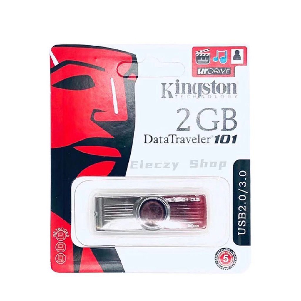 แฟลชไดร์ฟ 2GB/4GB/8GB/16GB/32GBKingston Portable Metal DT101 G2 USB ...
