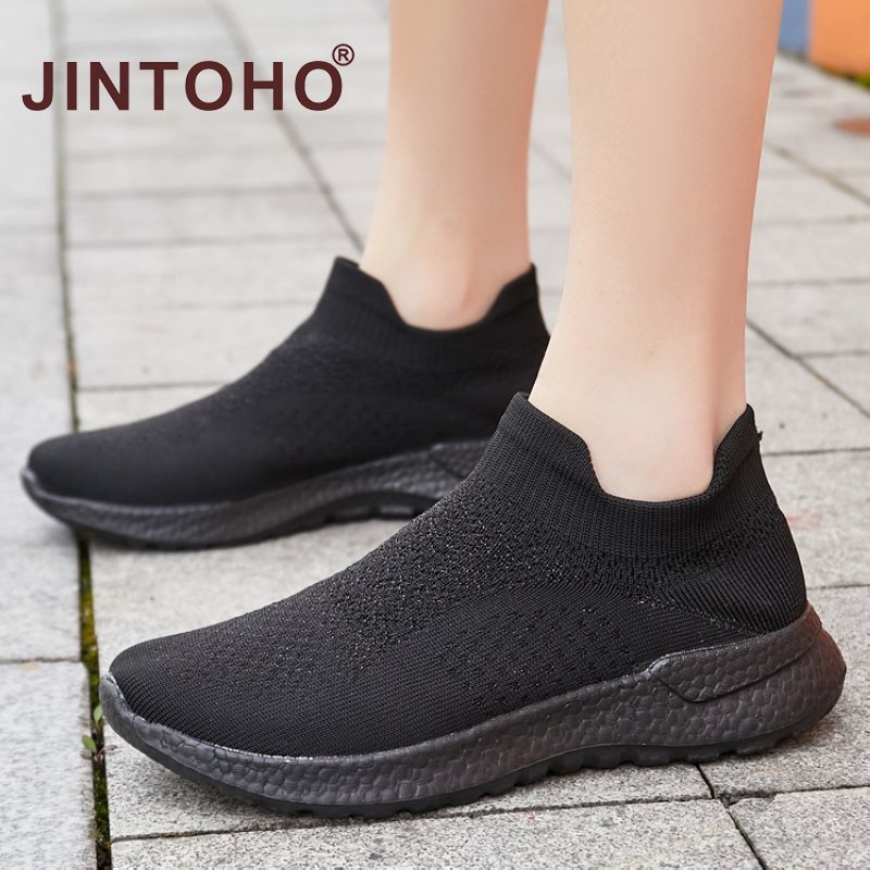 【JINTOHO】พร้อมส่ง รองเท้าผ้าใบ รองเท้าวิ่ง เล่นกีฬา กลางแจ้ง น้ําหนัก ...