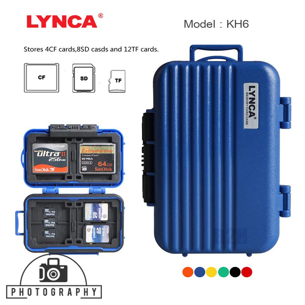 กล่องใส่การ์ด กล่องใส่เมม LYNCA MEMORY CARD BOX KH 6 | Shopee Thailand