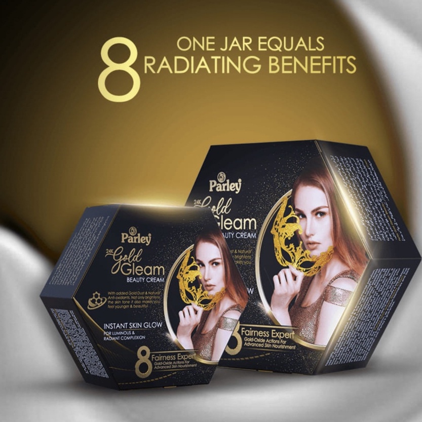 Gold Gleam Beauty Cream ช่วยปรับสีผิวให้ผิวดูกระจ่างใส | Shopee Thailand