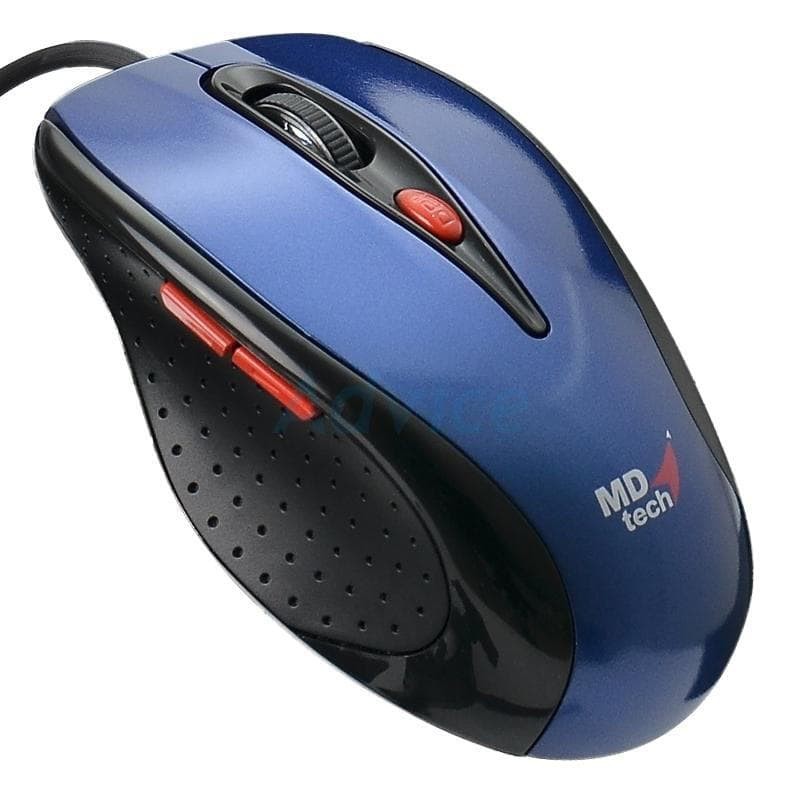 MD-TECH เมาส์ USB Optical Mouse (BC-8) Gaming Blue/Black | Shopee Thailand
