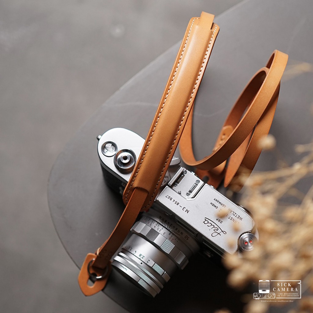 (สินค้าพร้อมส่ง) สายคล้องกล้อง หนังแท้ Mr Stone Camera Leather Strap ...