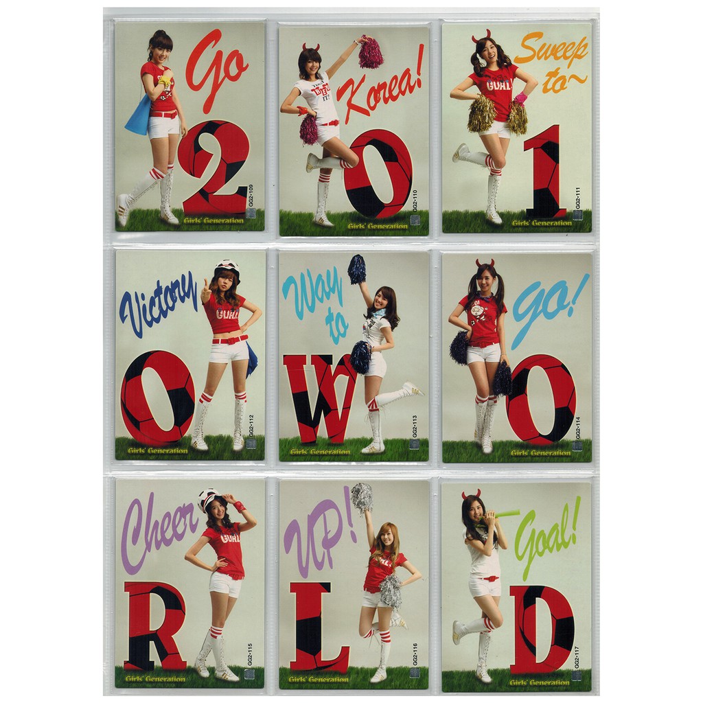 SNSD Girls' Generation Normal Card "GG2.109-117" (การ์ดธรรมดา) Official ...
