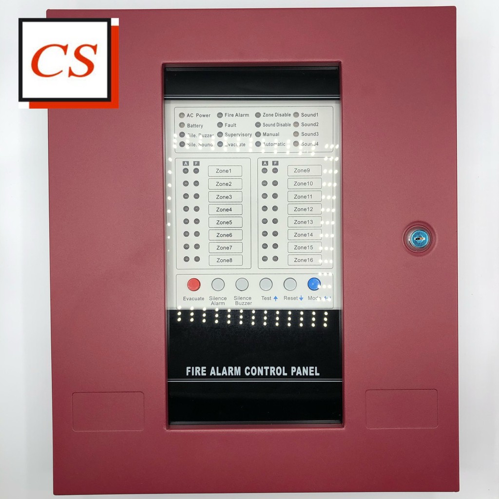 Fire Alarm Control Panel ตู้ควบคุมระบบแจ้งเหตุเพลิงไหม้ 4Zone 8Zone ...