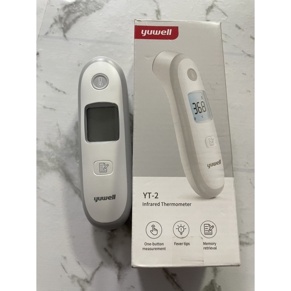 เครื่องวัดอุณหภูมิอินฟาเรด มือสอง yuwell yt-2 | Shopee Thailand