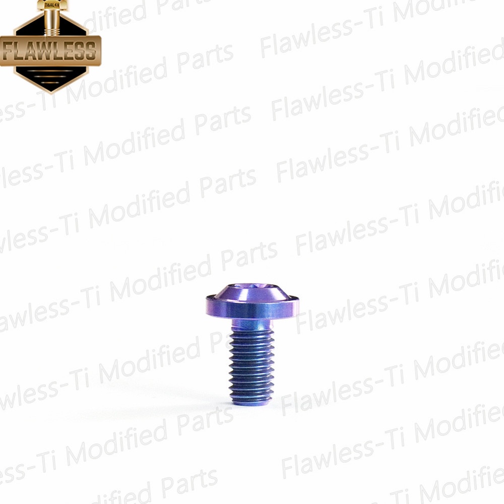FLAWLESSTI M8X15-90 ดิสก์เบรกโรเตอร์ คาลิปเปอร์ ท่อไอเสียด้านหลัง ตัว ...