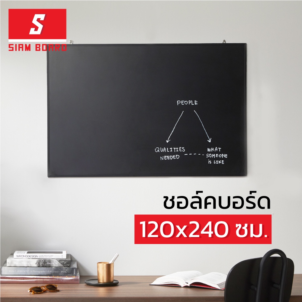 Siam Board ชอล์คบอร์ด ขนาด 120x240 ซม. | Shopee Thailand