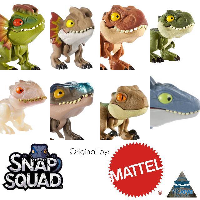 Snap SQUAD jurassic world dino wave 1 2 3 4 5 Cute Hand Dinosaur unyu ...