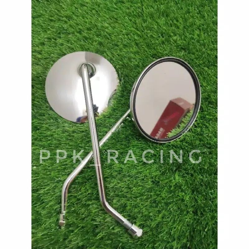 Vespa Retro Classic Round Mirror Chrome Vespa Long Short Chrome ...