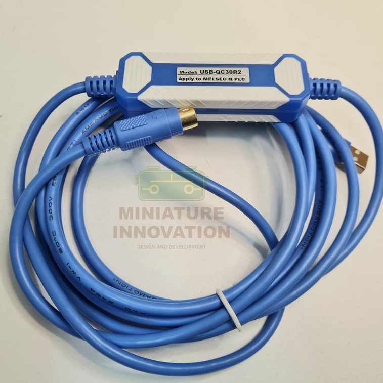สายเชื่อมต่อ PLC Mitsubishi โมเดล USB-QC30R2 สายลิงค์ PLC Mitsubishi Q ...