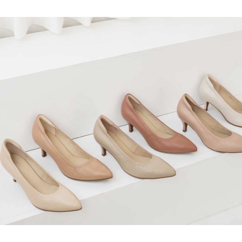 Choushoes Collin Heels - รองเท้าหนังแกะ สูง 2 นิ้ว | Shopee Thailand