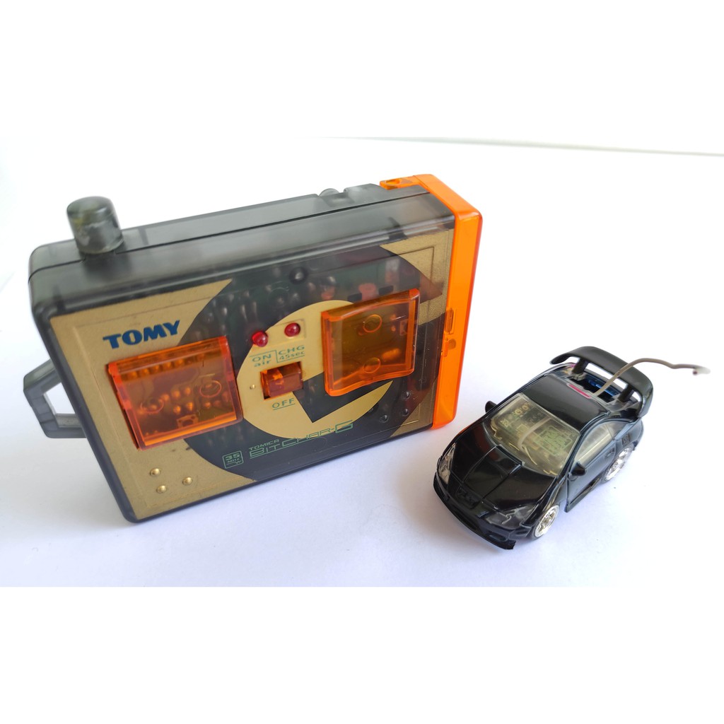VINTAGE TOMY TOMICA BIT CHAR-G MICRO RC 35MHz CHARGERS CONTROLLERS ,มือ ...