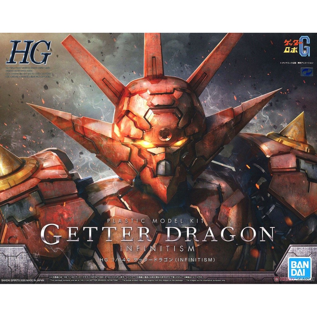 1060430 BANDAI SPIRITS HG 1/144 Getter Dragon INFINITISM | Shopee Thailand