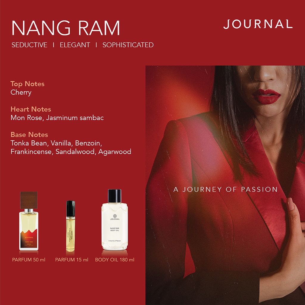 (กรอกโค้ด YWGNG2FS ลดเพิ่ม 20%) Journal Nang Ram Body Oil 180 ml. (New ...