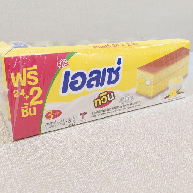 เอลเซ่ เลเยอร์เค้ก หลากหลายรสชาติ euro ellse cake ขนาด 360 กรัม ...