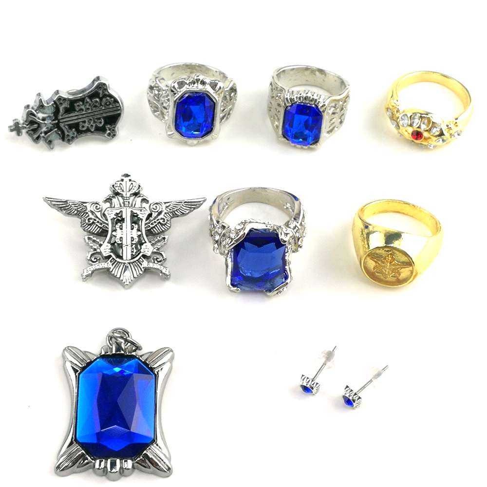 เครื่องประดับ แหวนโลหะผสม จี้การ์ตูนอนิเมะ Black Butler Ring Ciel ...