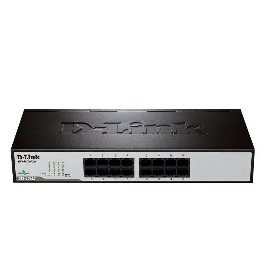Switching Hub D-LINK (DES-1016D) 16 Port (11") | Shopee Thailand