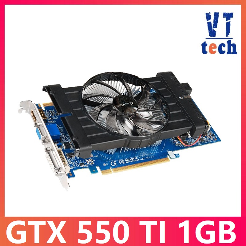 ใช้ GTX 550 Ti 1GB 192Bit GDDR5 การ์ดสําหรับ nVIDIA Geforce GTX 550Ti ...