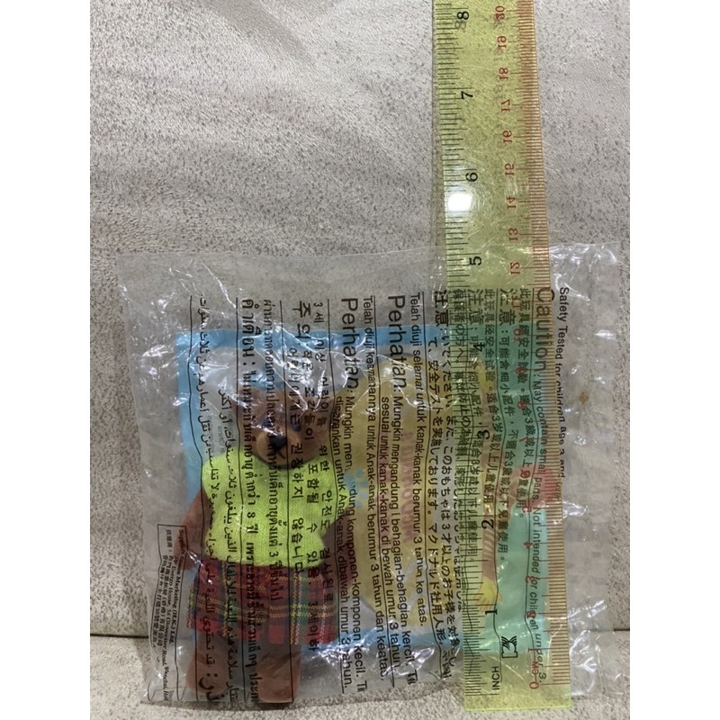 Mc Donald’s happy meal Toy ตุ๊กตาหมี Teddy Bear | Shopee Thailand