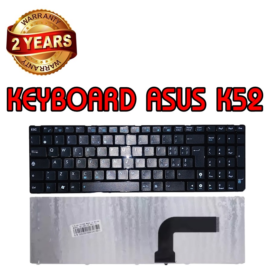 รับประกัน 2 ปี KEYBOARD ASUS K52 คีย์บอร์ด เอซุส K53s N53 N61V N60 N61J ...