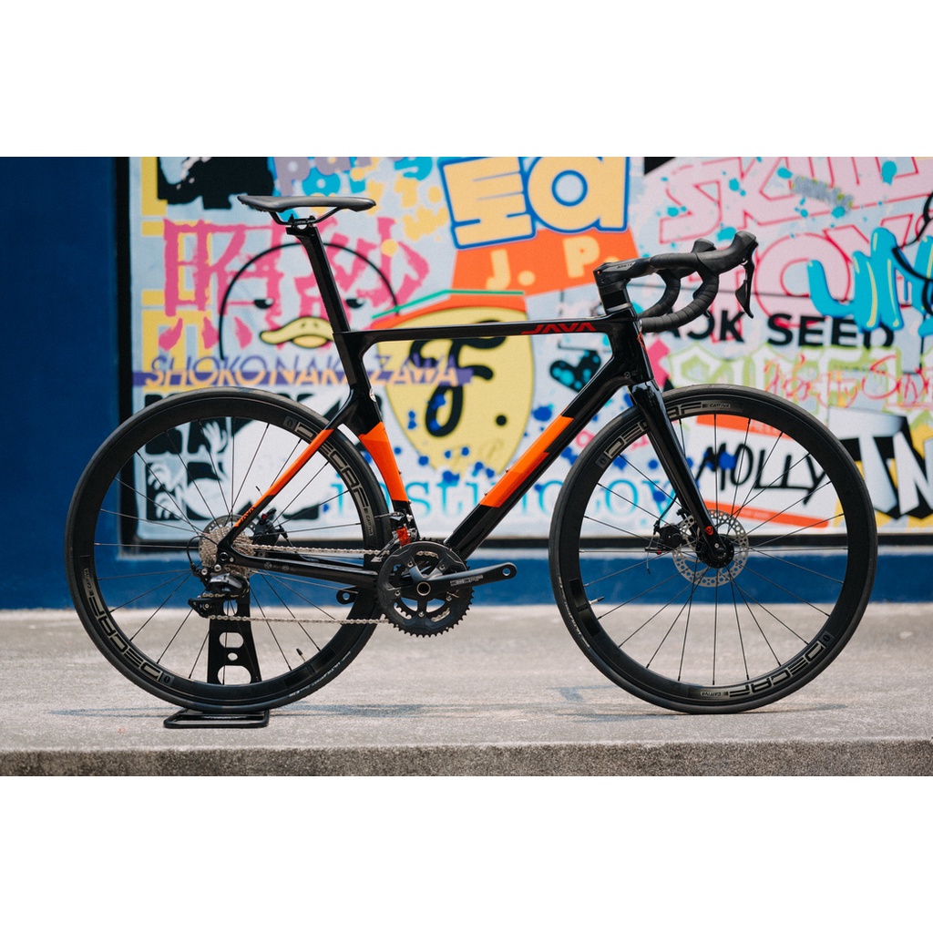 แถมหมวก+แถมไมล์ไร้สาย!! เสือหมอบ JAVA Vesuvio Disc แฮนด์ Integrated ...