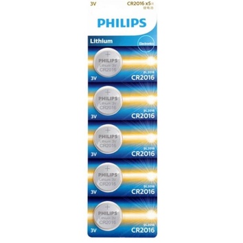 ถ่านรีโมท Philips CR2016 Lithium 3V ของใหม่ ของแท้ | Shopee Thailand