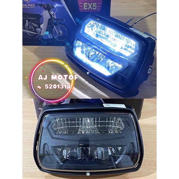 HONDA EX5 / DREAM LED HEAD LAMP เข้าสู่ระบบ MATA GABAN เบรคไฟไฟหน้า ...