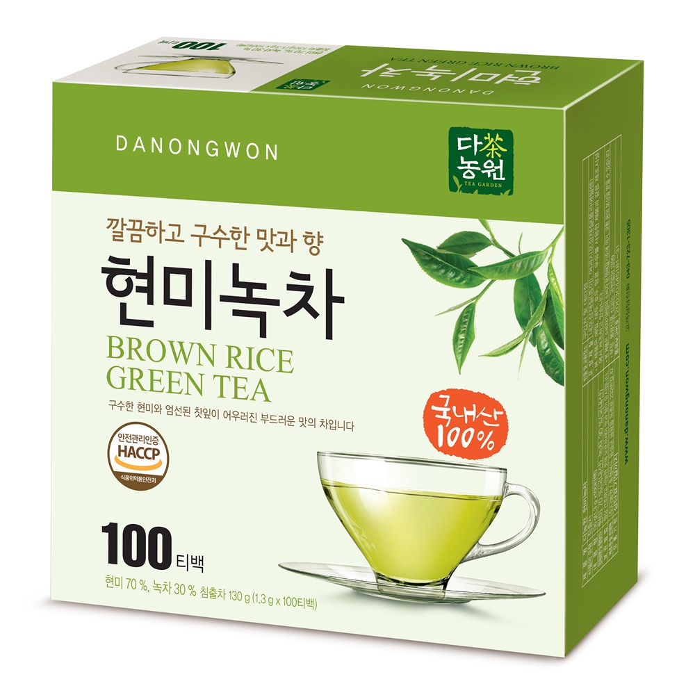 Danongwon Korean Brown Rice Green Tea 100T | Shopee Thailand