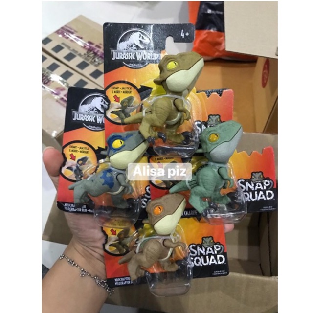 Jurassic World Snap Squad - Wave 3(Set of 4) | Shopee Thailand