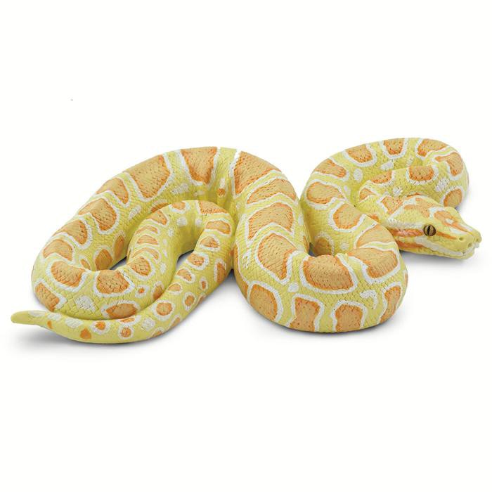 Safari Ltd. : SFR100250 โมเดลสัตว์ Albino Burmese Python | Shopee Thailand