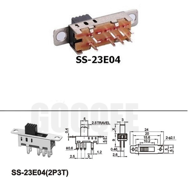 สวิตช์สไลด์เกียร์ ขนาดเล็ก SS12D00 จำนวน 5 10 ชิ้น | Shopee Thailand