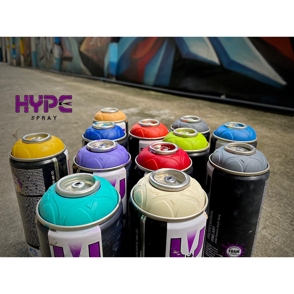 HYPE SPRAY 400ml เฉดสีมีให้เลือก 2 Set (Set 2) | Shopee Thailand