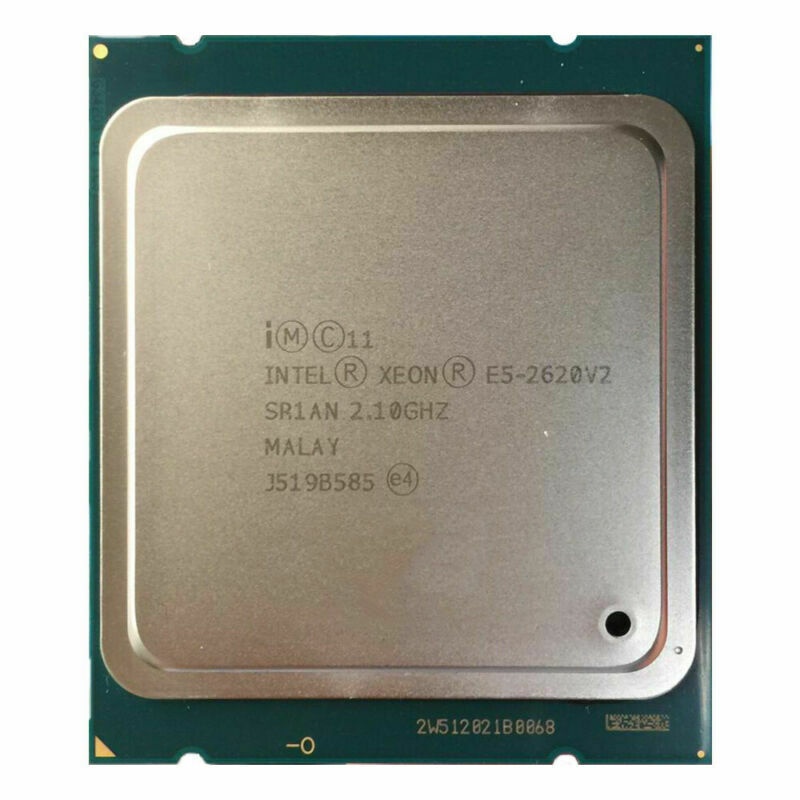 หน่วยประมวลผลเซิร์ฟเวอร์ Intel Xeon E5 2620 V2 CPU 2.1 LGA 2011 SR1AN 6-Core E5-2620 V2 E5 ...
