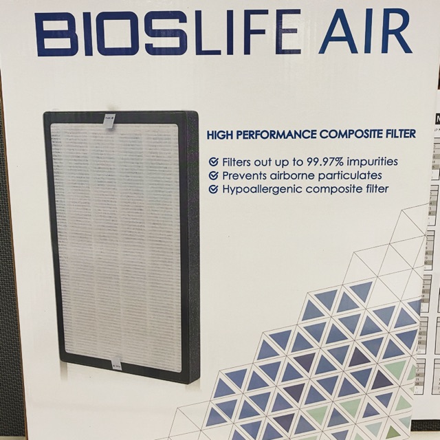 ไส้กรองเครื่องฟอกอากาศ bios life air unicity | Shopee Thailand