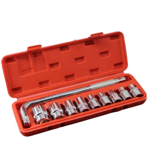 ชุดบล็อกประแจแอลเปลี่ยนหัวได้ 10 PCS SOCKET SET ALSO ชุดบล็อก | Shopee ...