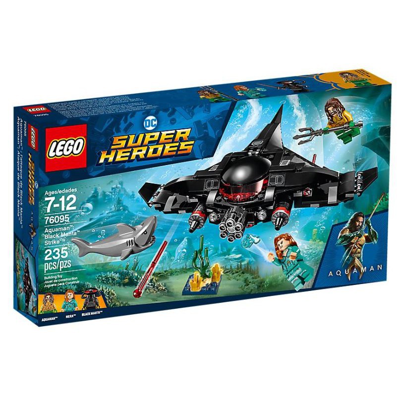 Lego 76095 Aquaman Black Manta Strike | Shopee Thailand
