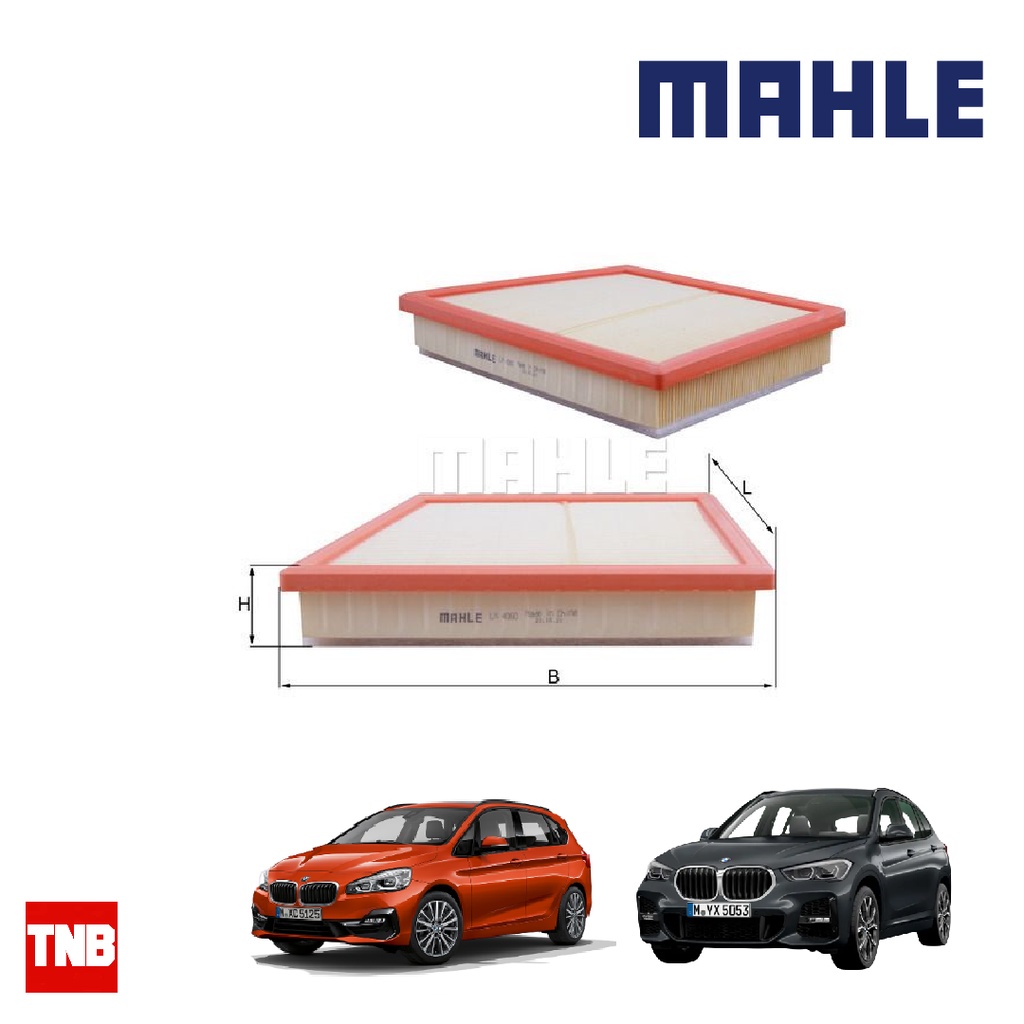 MAHLE กรองอากาศ เครื่อง B37-38 B47-48 BMW X1 F48 2 Series F45 F46 Mini ...