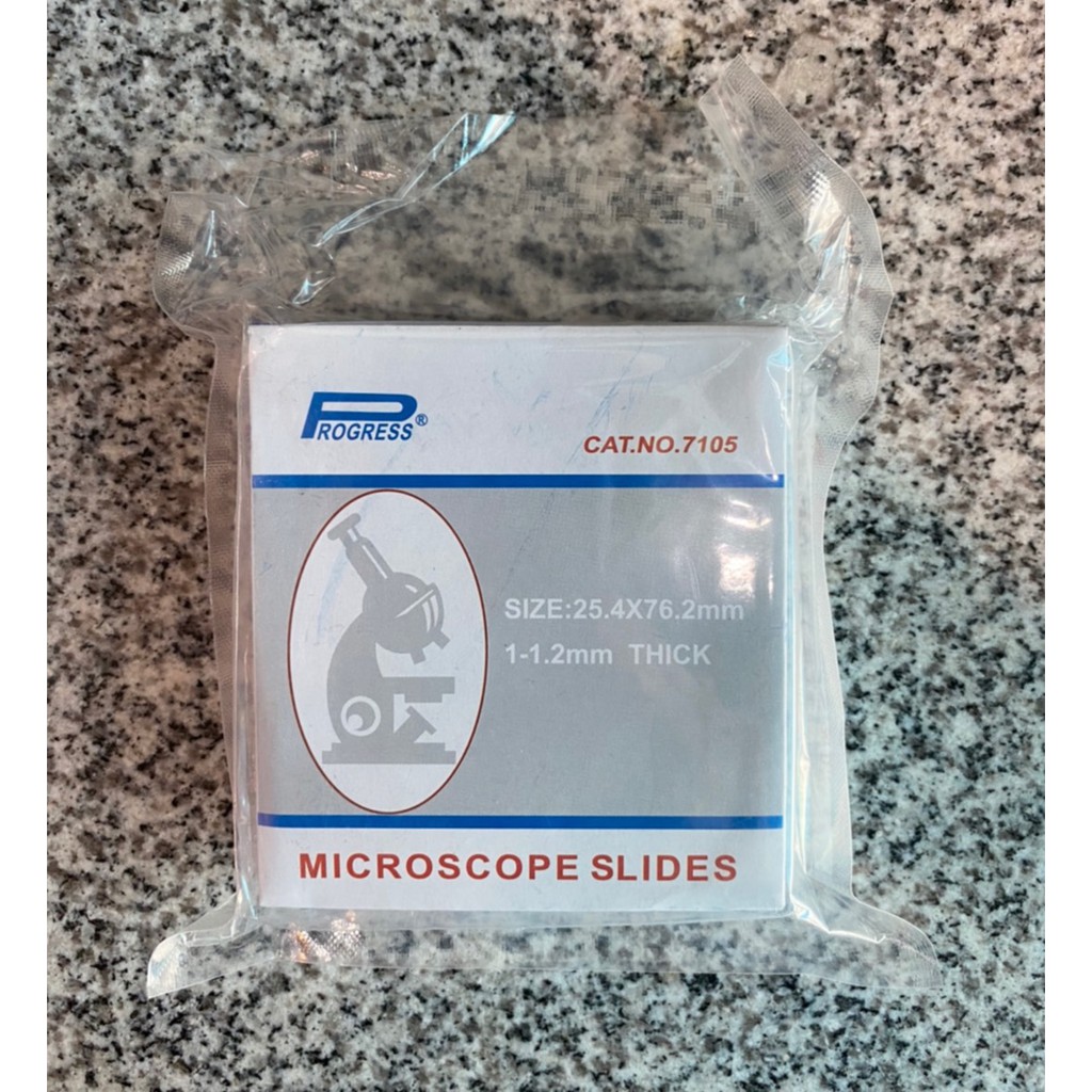 Microscope Slides (Progress) 7105 | Shopee Thailand