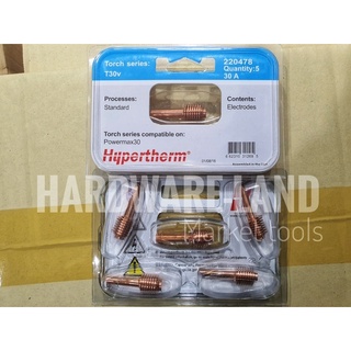 Hypertherm USA 100% อะไหล่หัวตัดพลาสม่า Electrode 220478 (5ชิ้น/กล่อง ...