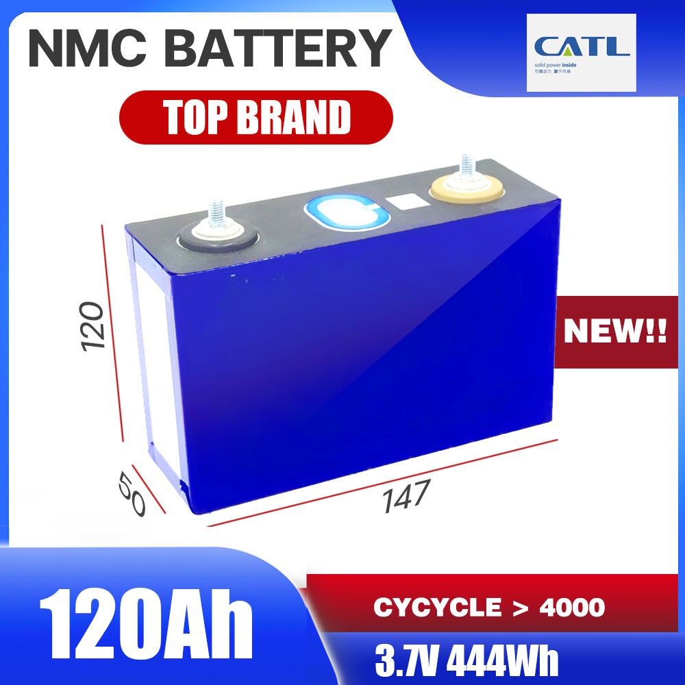 แบตเตอรี่ NMC CATL svolt 100ah 120ah 132ah 135ah ลิเธียม 3.7V Lithium ...