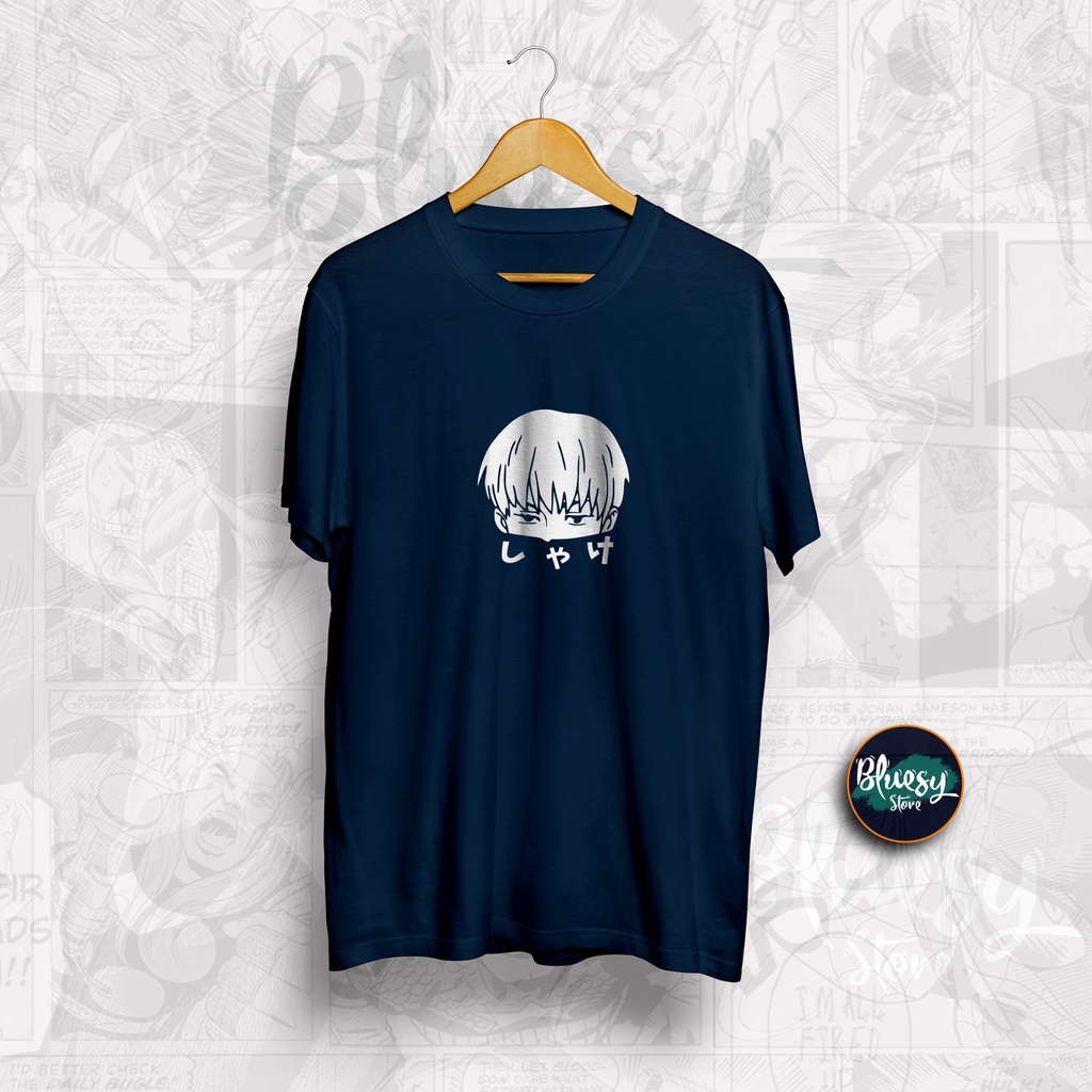 เสื้อยืดผ้าฝ้ายพิมพ์ลายคลาสสิก Inumaki TOGE เสื้อยืด ลายอนิเมะ SALMON ...