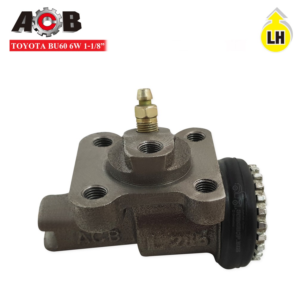 ACB กระบอกเบรคหน้า TOYOTA BU60,61 6ล้อ 1-1/8นิ้ว LH ข้างซ้าย,บน (47530 ...