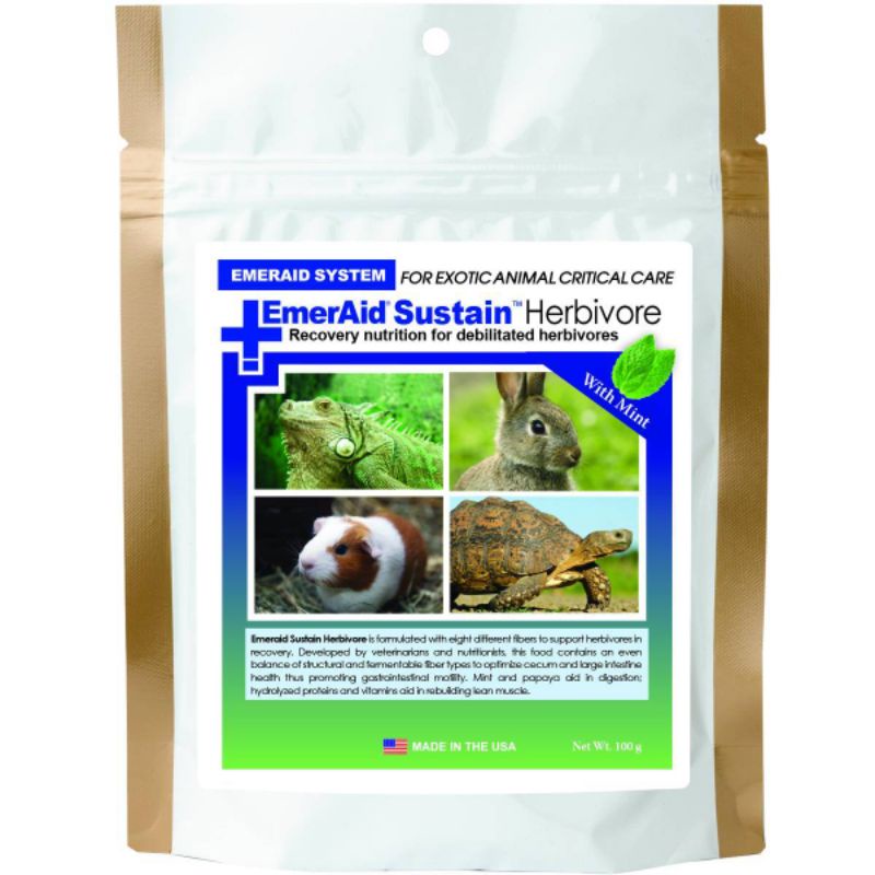 EmerAid Sustain Herbivore 100g. | Shopee Thailand