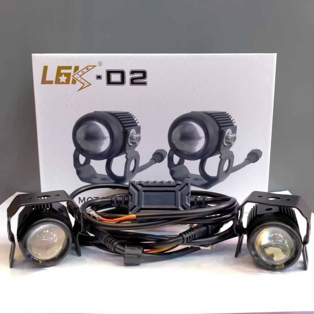 ไฟสปอร์ตไลท์ 2 สี รุ่น L6K-D2 20Wแสง ขาว+เหลือง จำนวน2ดวง รุ่นแท้ ...