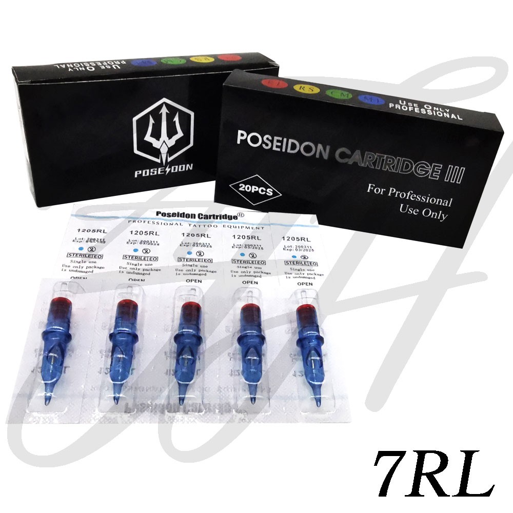 POSEIDON CATRIDGE NEEDLE 7RL 20 ชิ้นในกล่อง | Shopee Thailand