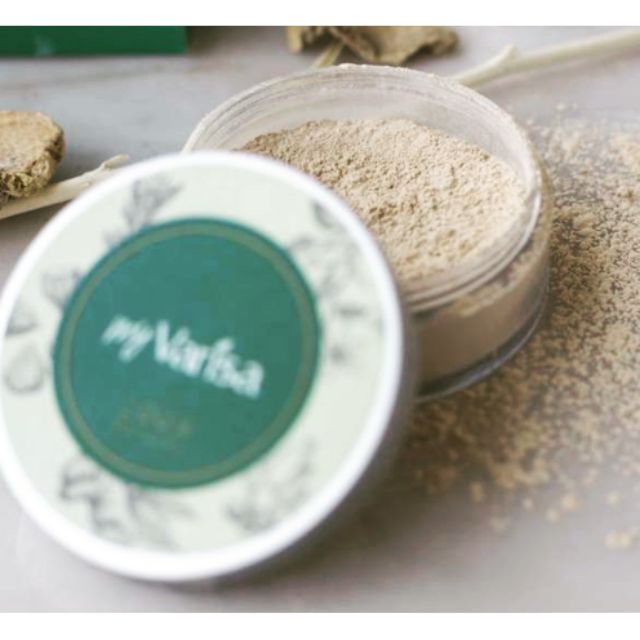 My Varisa แป้งฝุ่นสมุนไพรตำหรับชาววัง (สูตรทาระหว่างวัน) | Shopee Thailand