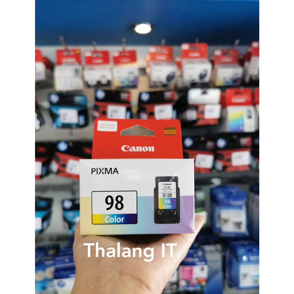 ตลับหมึก CANON CL-98 COL ของแท้ | Shopee Thailand